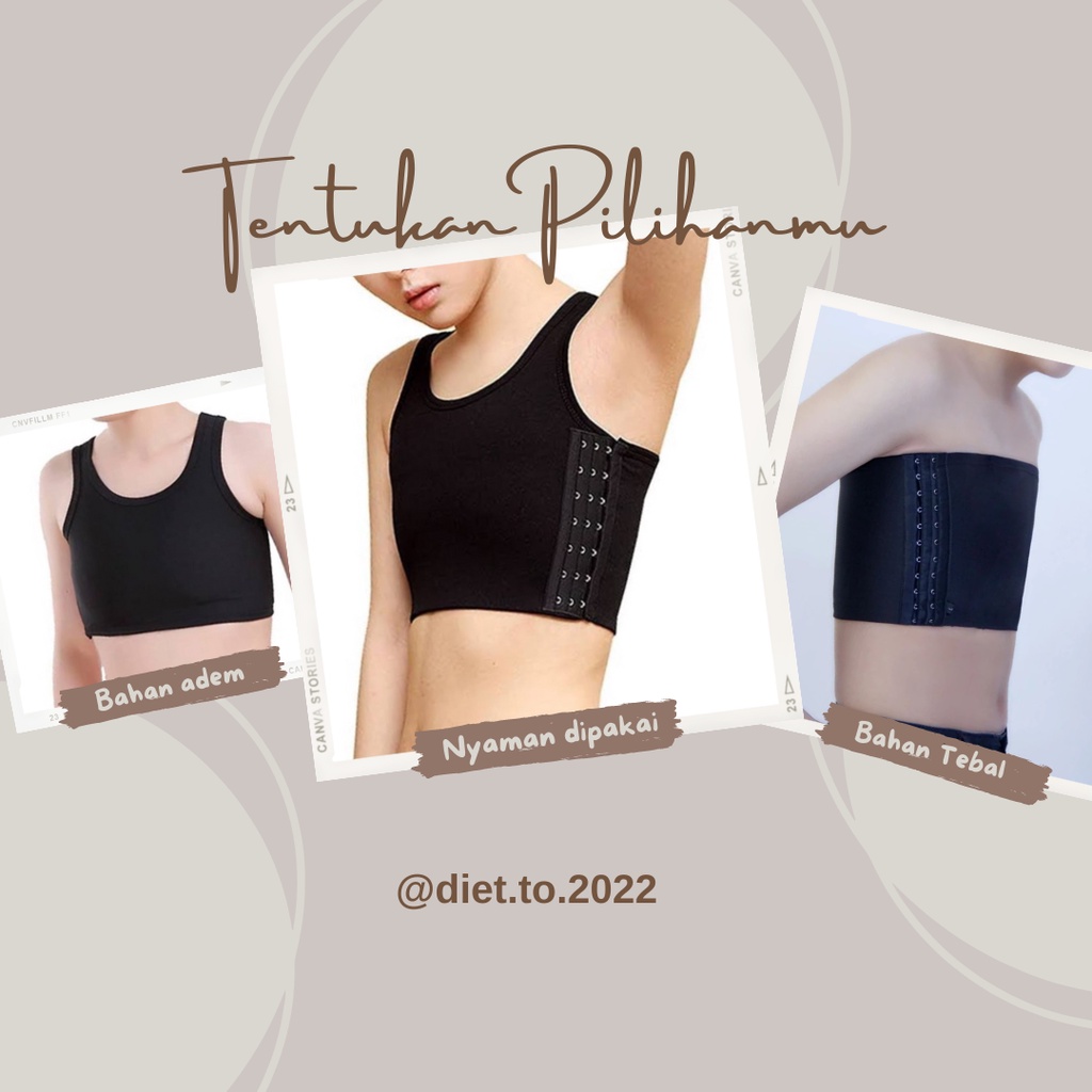 Jual BREAST BINDER PERATA DADA HALF | Shopee Indonesia