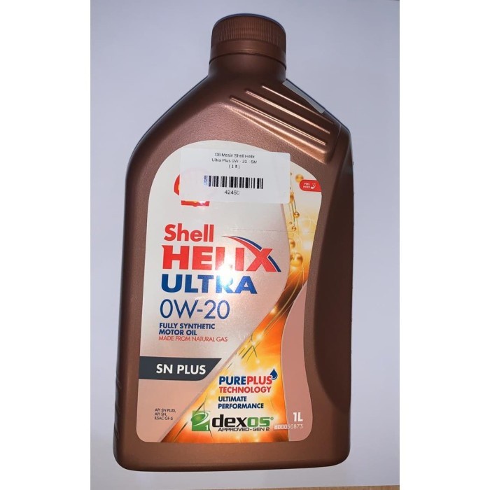 Jual Oli Mesin Shell Helix Ultra 0W-20 1 Liter 64851 In #Original ...