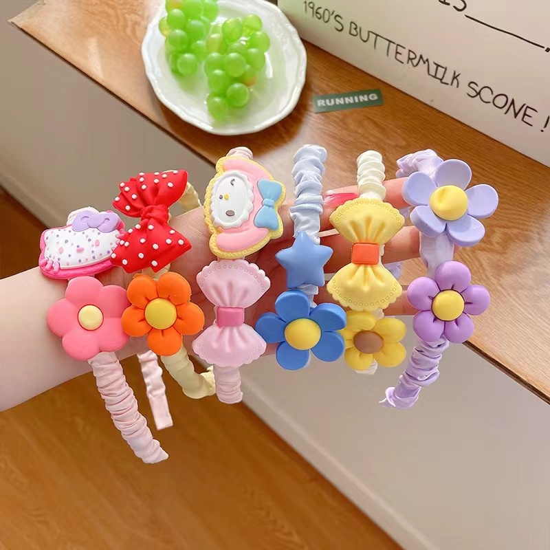 Jual Bando anak karakter lucu/headband anak wanita korea/Bandana lucu ...