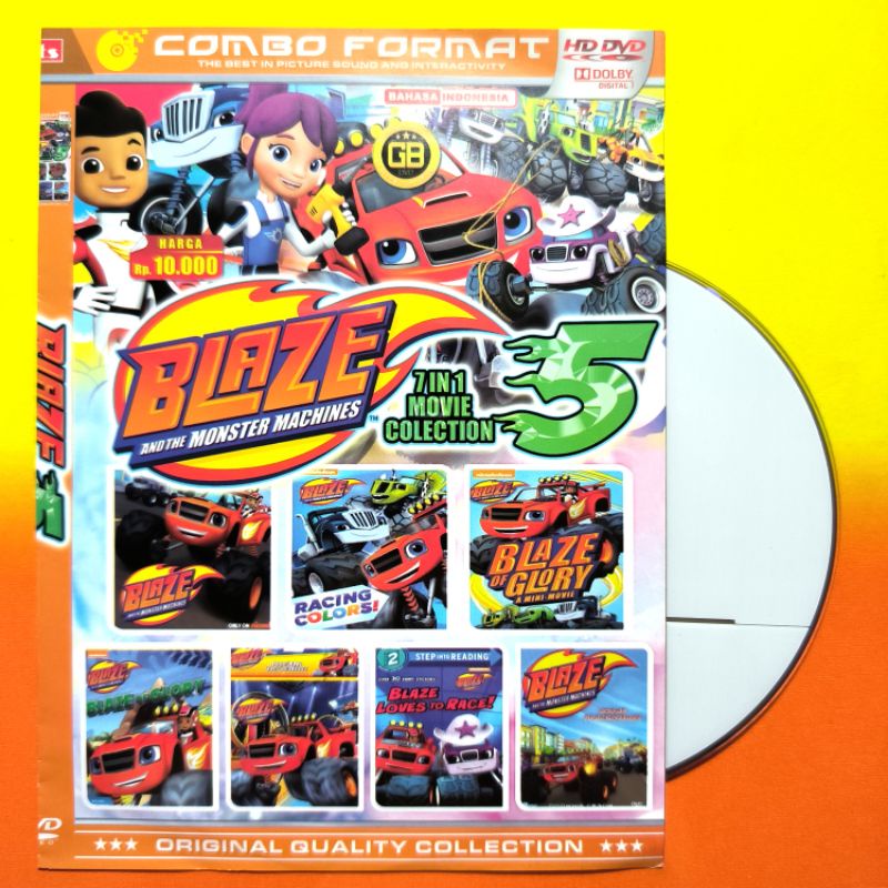 Jual KASET FILM KARTUN ANAK KOLEKSI MOBIL BLAZE VOLUME 5 PILIHAN TERBARU TEKS INDONESIA ...