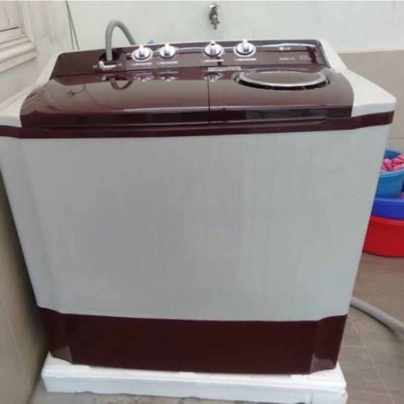 Jual Mesin Cuci LG 16 Kg 2 Tabung P1600 | Shopee Indonesia