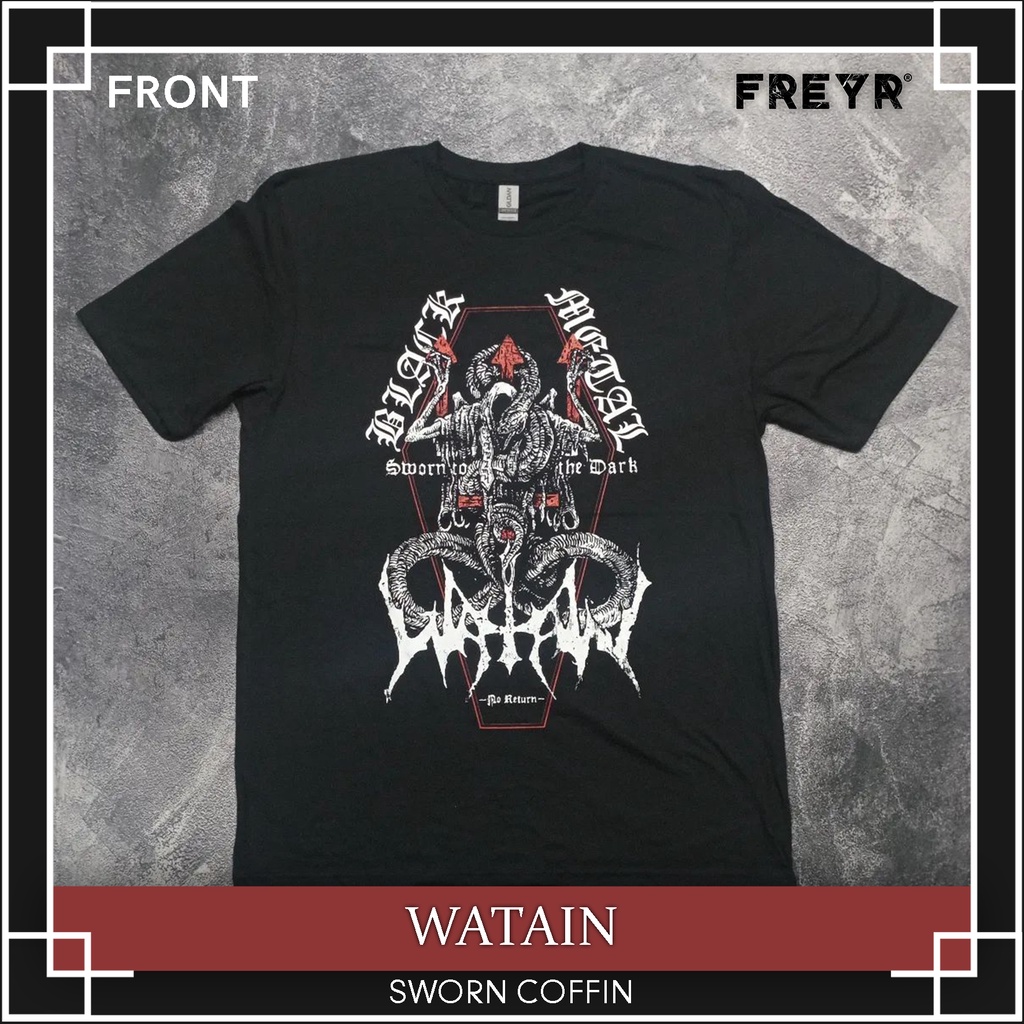 Jual Kaos Band Watain - Sworn Coffin Original | Shopee Indonesia