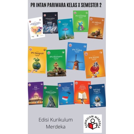 Jual BUKU LKS PR INTERAKTIF SMA KELAS X, 10 SEMESTER 2 TAHUN 2023 KURIKULUM MERDEKA INTAN ...