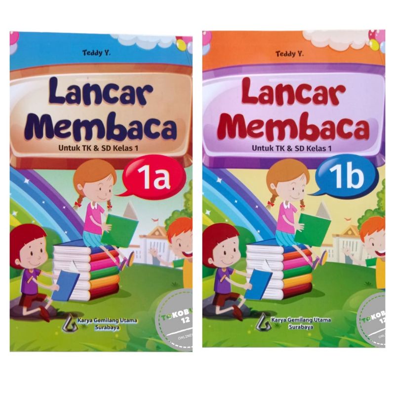 Jual Buku Lancar Membaca 1a dan 1b - Paket 2 Buku KGU (k) | Shopee ...