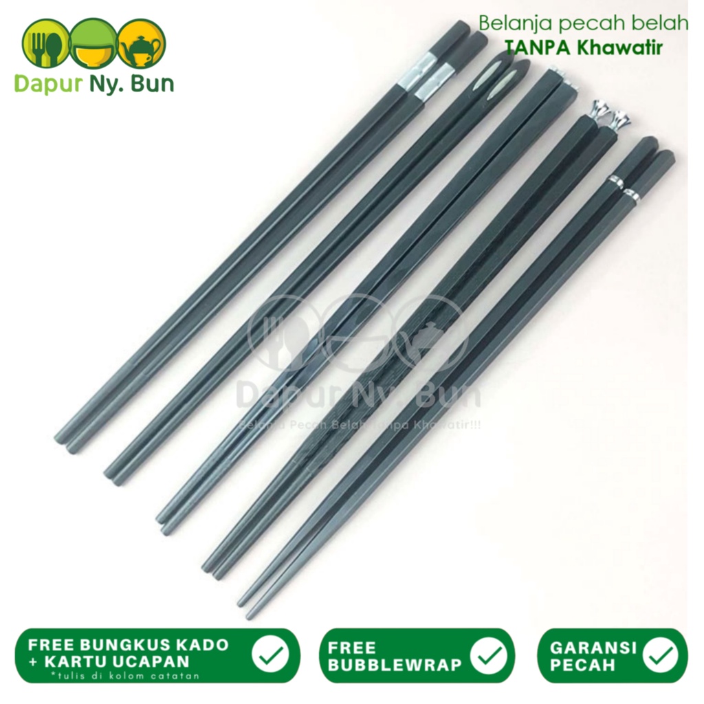 Jual 5 Pasang Sumpit Makan Japanese Style Chopstick - Alat Makan Sumpit ...