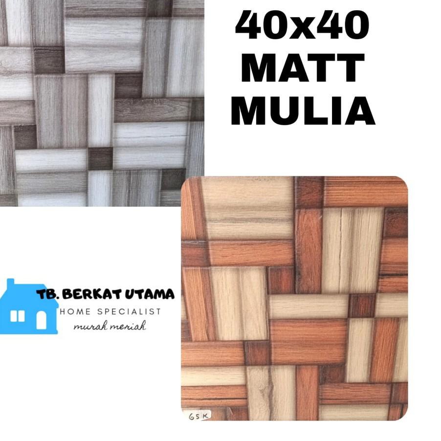 Jual Best Seller!! KERAMIK LANTAI 40X40 MATT KASAR COKELAT ABU MOTIF ...