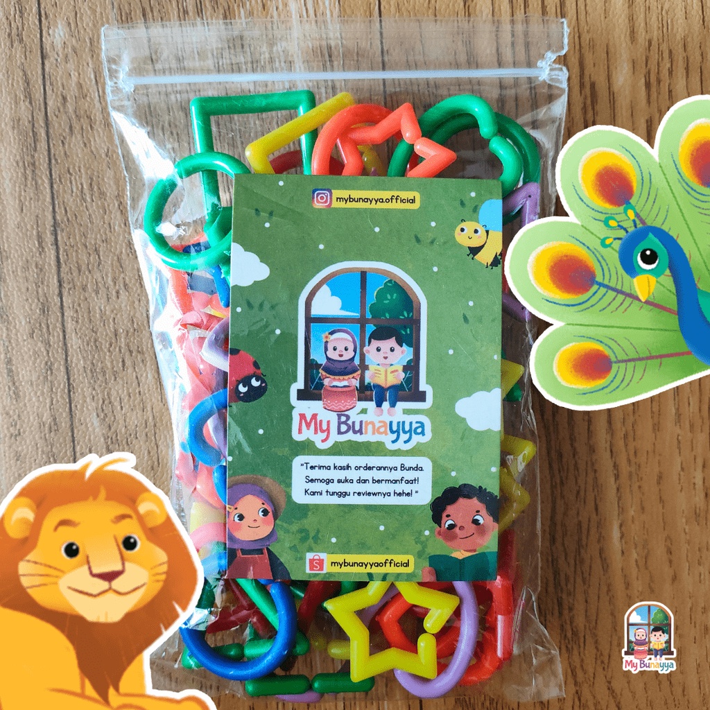 Jual Rantai Geometri - Mainan Edukasi | Shopee Indonesia
