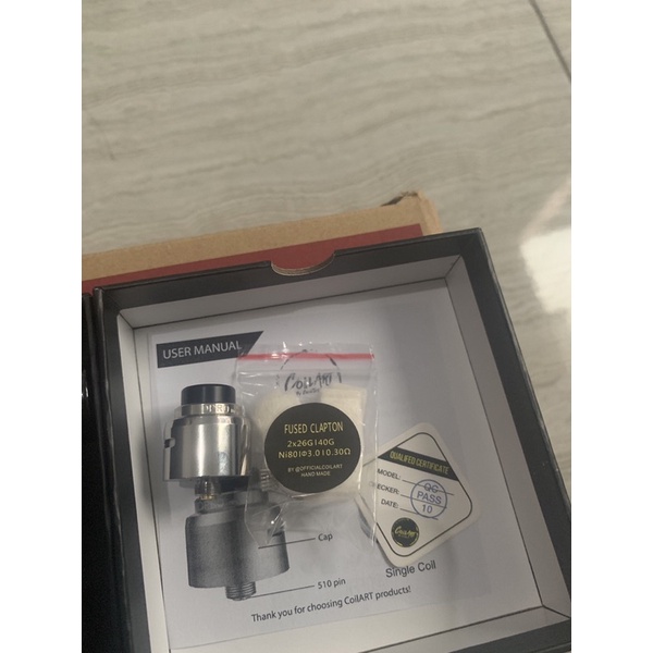 Jual Rda DPro mini coilart bukan hadaly,hakku,goon,waspnano | Shopee ...