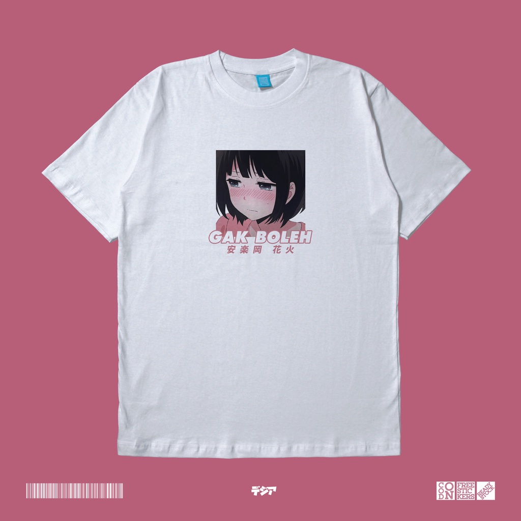 Jual Hanabi Gak Boleh Meme Kuzu no Honkai Waifu Kaos Anime Manga Baju ...