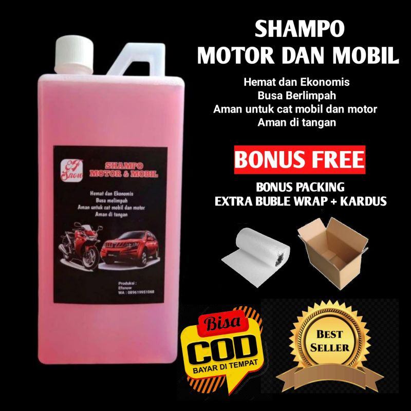 Jual Shampo motor dan mobil / Shampo steam | Shopee Indonesia