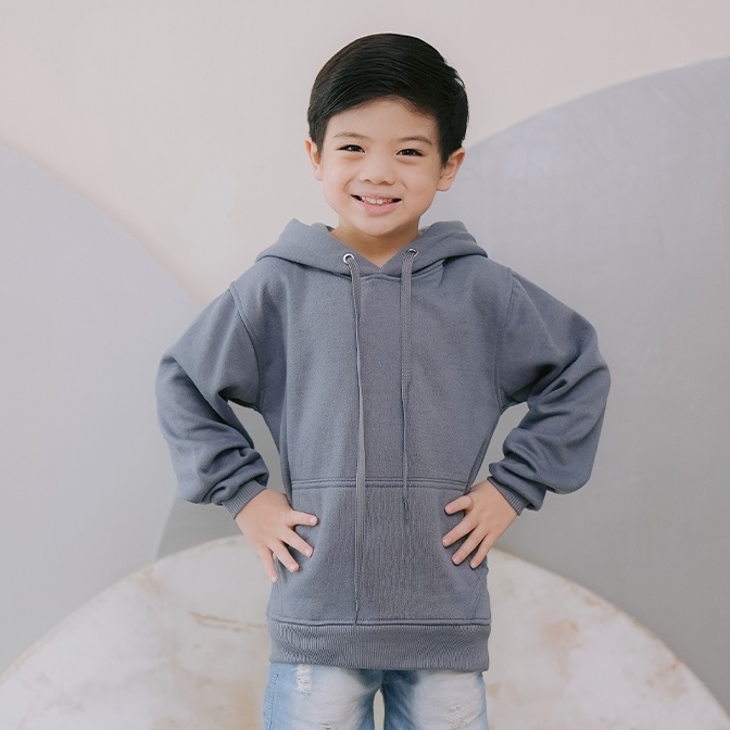 Jual HOODIE GOODIE Kids Jumper Stone Grey | Shopee Indonesia