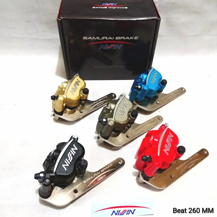 Jual Spar Kaliper Beat / Vario / Scoopy Nissin Samurai Untuk Disc 260 ...