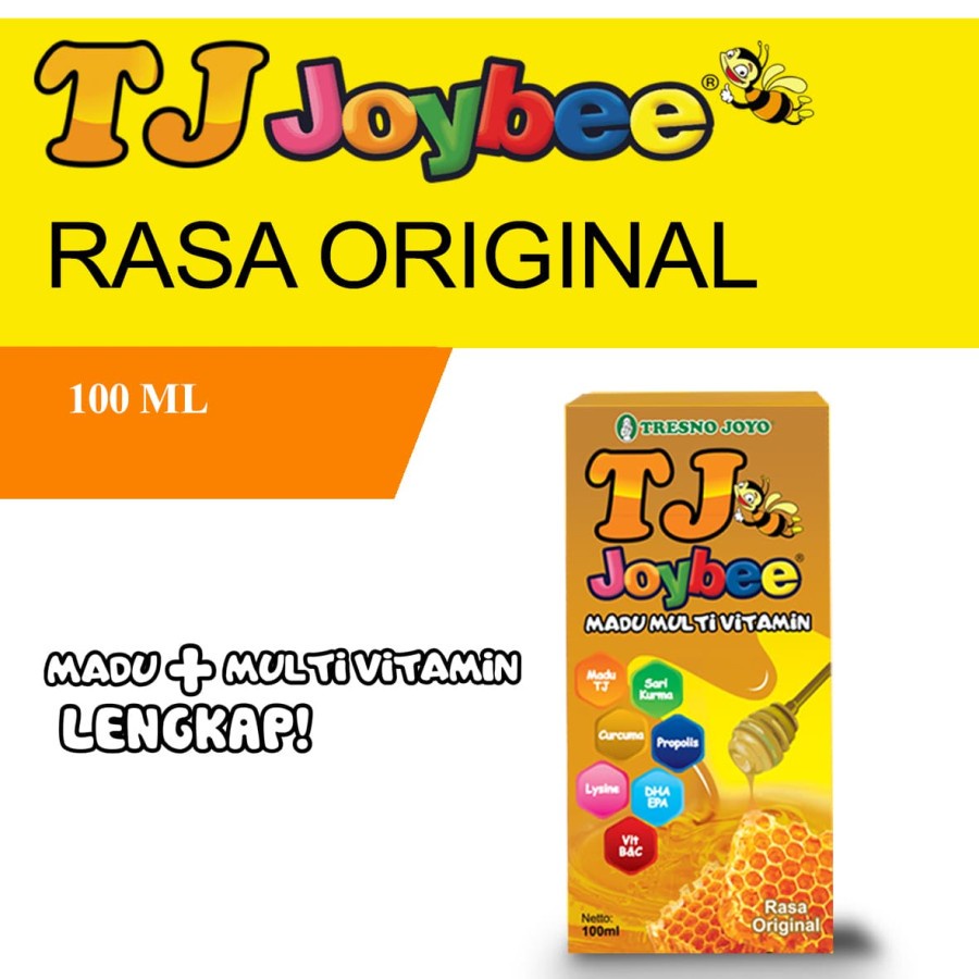 Jual TJ JOYBEE MADU MULTIVITAMIN ORIGINAL 100ML | Shopee Indonesia