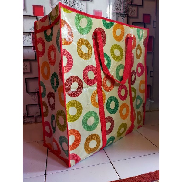 Jual TAS KARUNG TAS LAUNDRY TAS SERBAGUNA UKURAN SUPER JUMBO 70 x 70CM ...