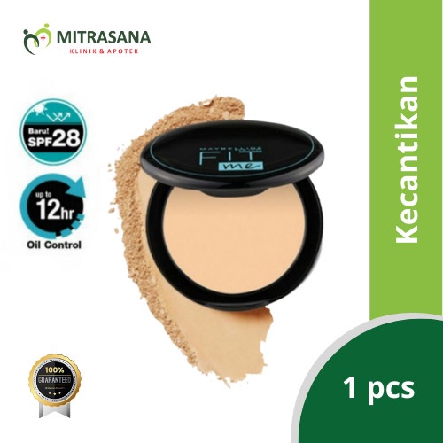 Jual MAYBELLINE FIT ME 12H OIL CONTROL POWDER | Shopee Indonesia