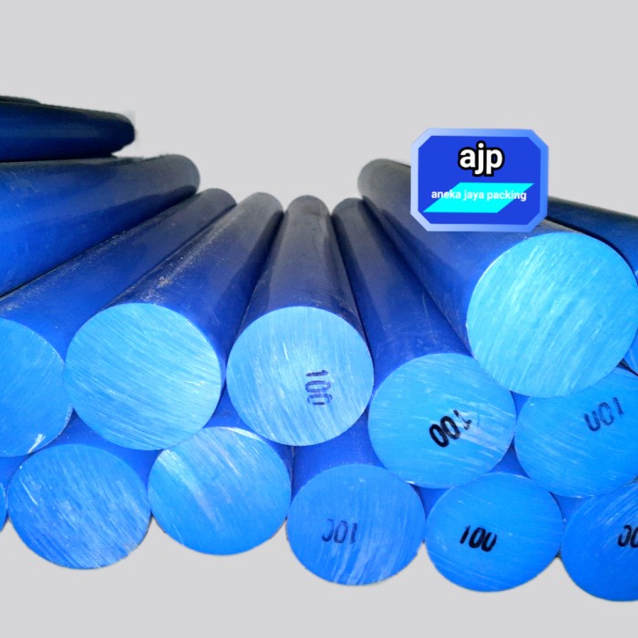 Jual mc blue rod 100mm x 50cm as hard nylon biru batangan - Rembo ...