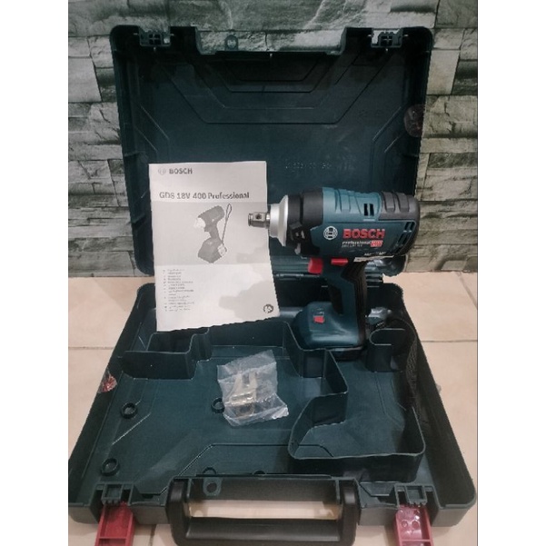 Jual BOSCH GDS 18V-400 impact wrench cordles ( unit only ) | Shopee ...