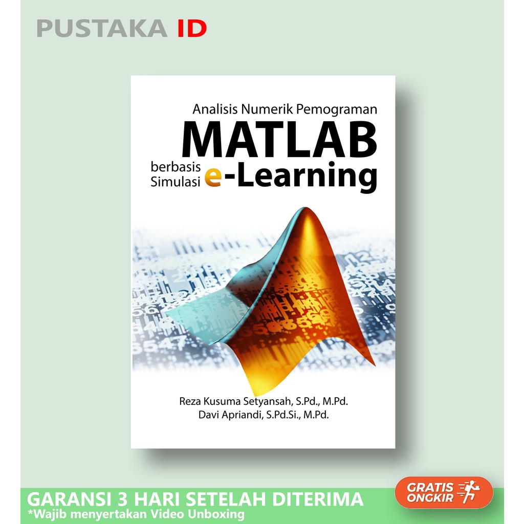 Jual Buku Analisis Numerik: Pemograman Matlab Berbasis Simulasi E ...