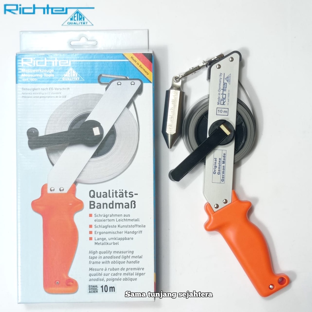 Jual RICHTER METERAN MINYAK 10 METER / OIL SOUNDING TAPE 10 M / ALAT ...