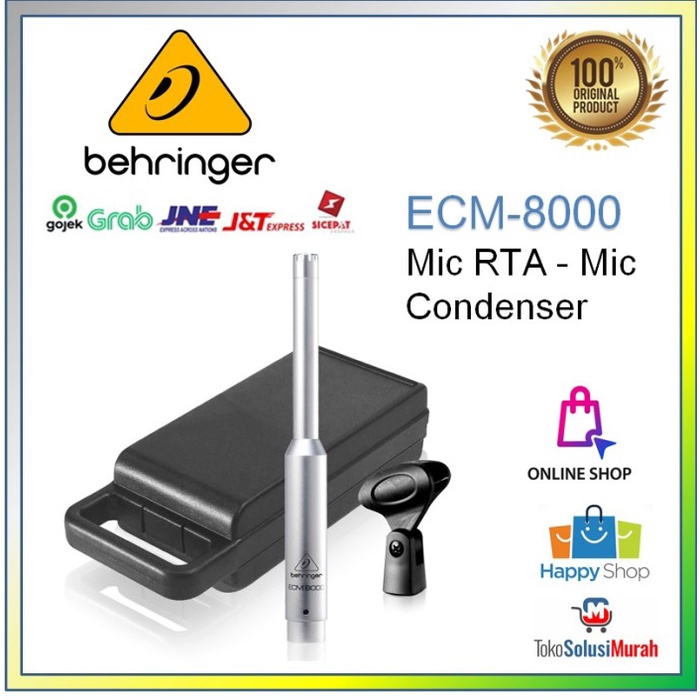 Jual Behringer ECM8000 Condenser Microphone / Mic RTA | Shopee Indonesia
