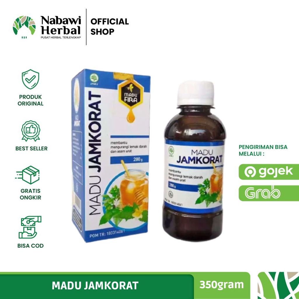 Jual JAMKORAT - Madu Asam Urat dan Membantu Menurunkan Kolesterol 280ml ...