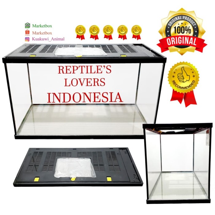 Jual {BerjayaStore} Gex Tempat reptil merk nikita LL 60cm tutup Limited | Shopee Indonesia