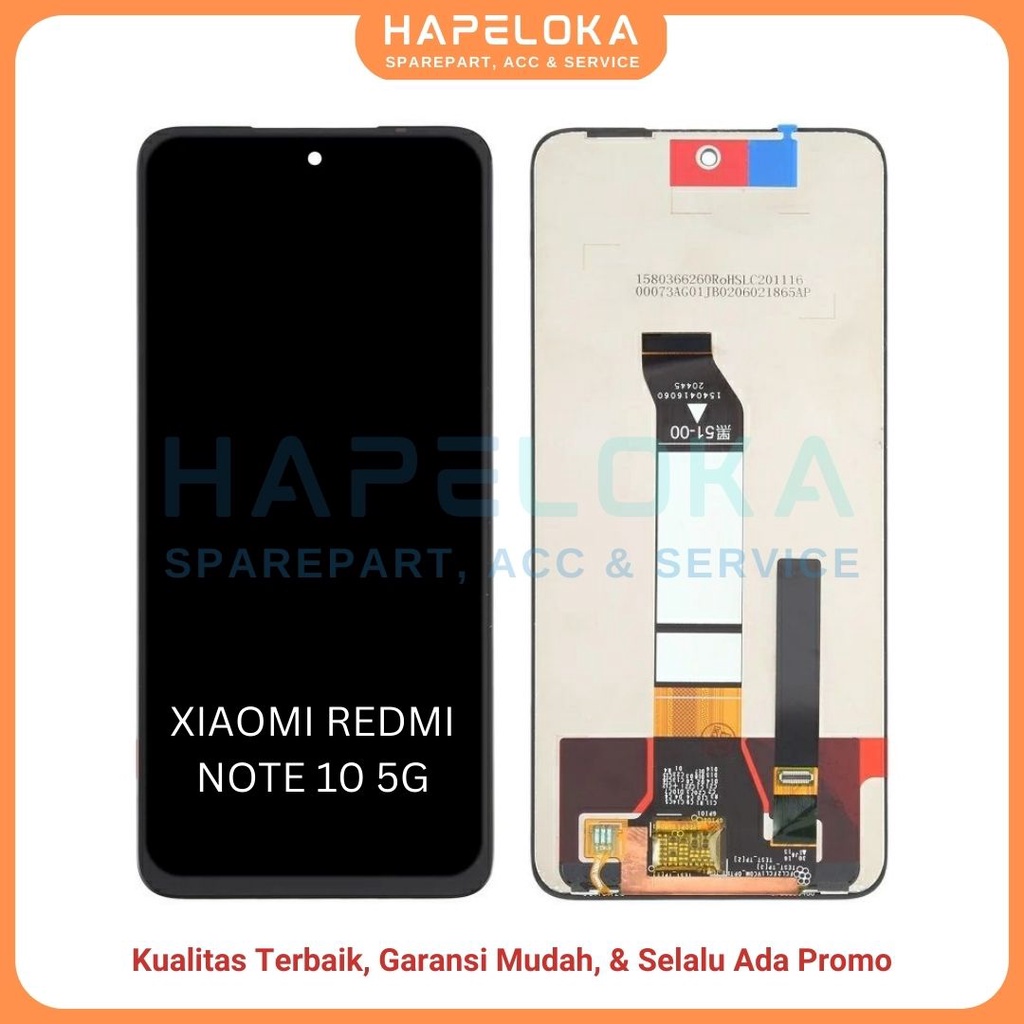 Jual LCD TOUCHSCREEN XIAOMI REDMI NOTE 10 (5G) - ORI COMPLETE | Shopee ...