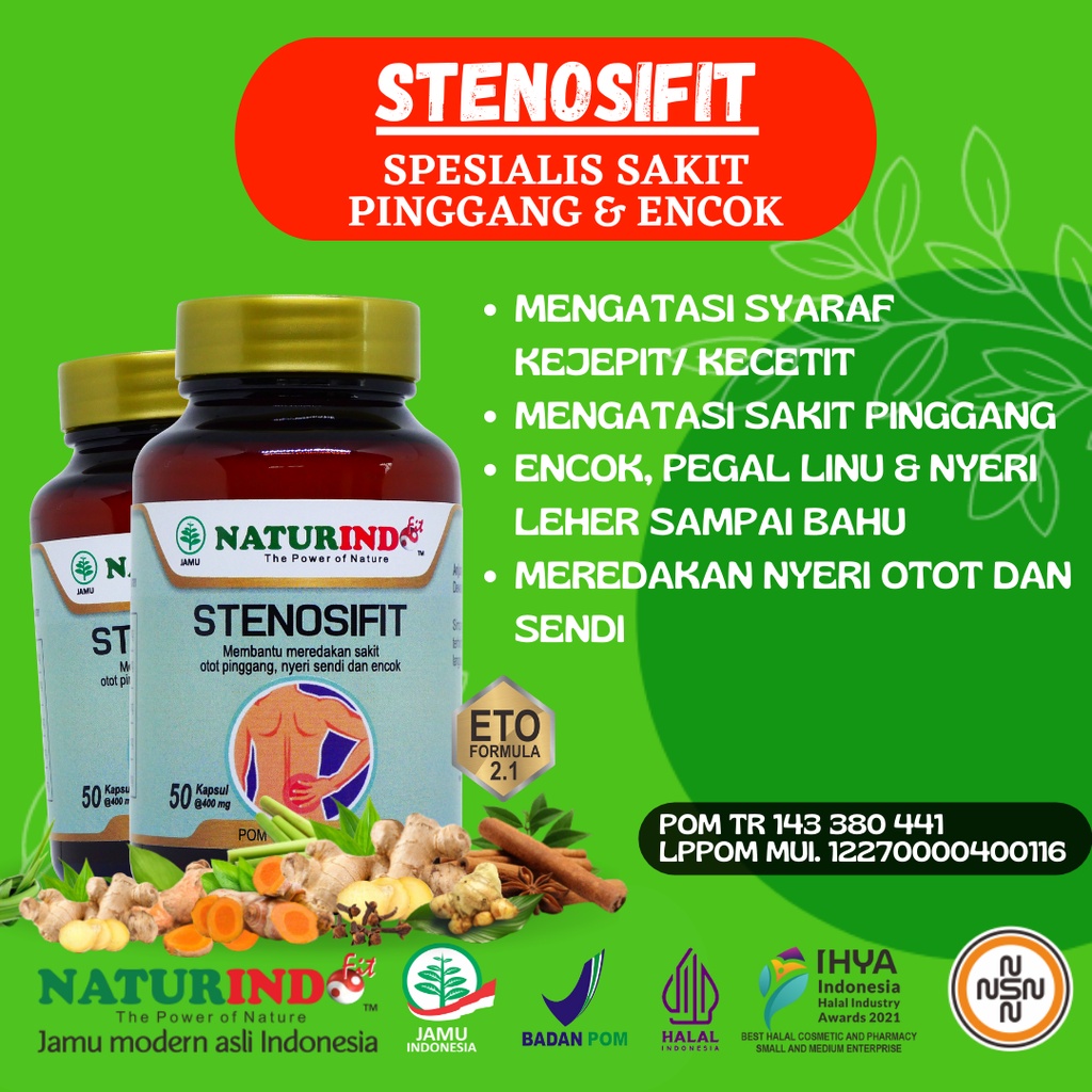 Jual OBAT SYARAF KEJEPIT SARAF KECETIT HERBAL SAKIT PINGGANG ENCOK ...