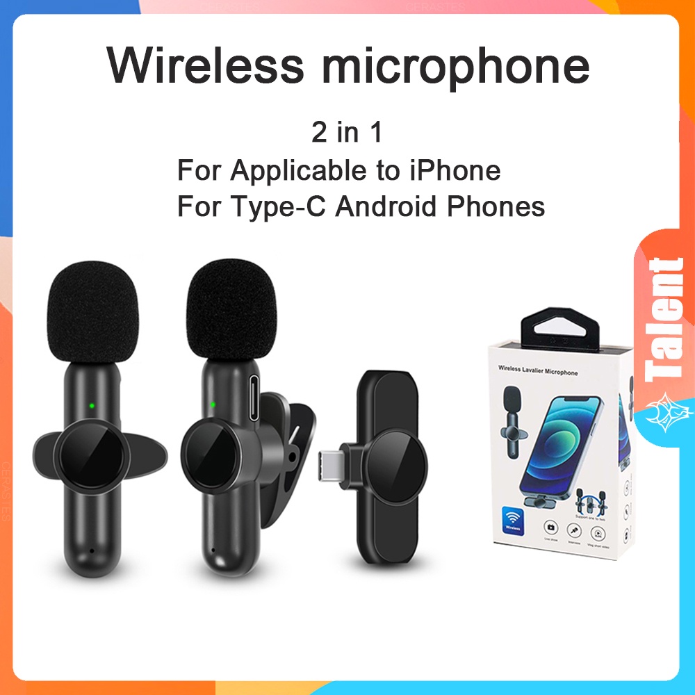 Jual Wireless Microphone Lavalier Mic Portabel Audio Video pembuatan ...