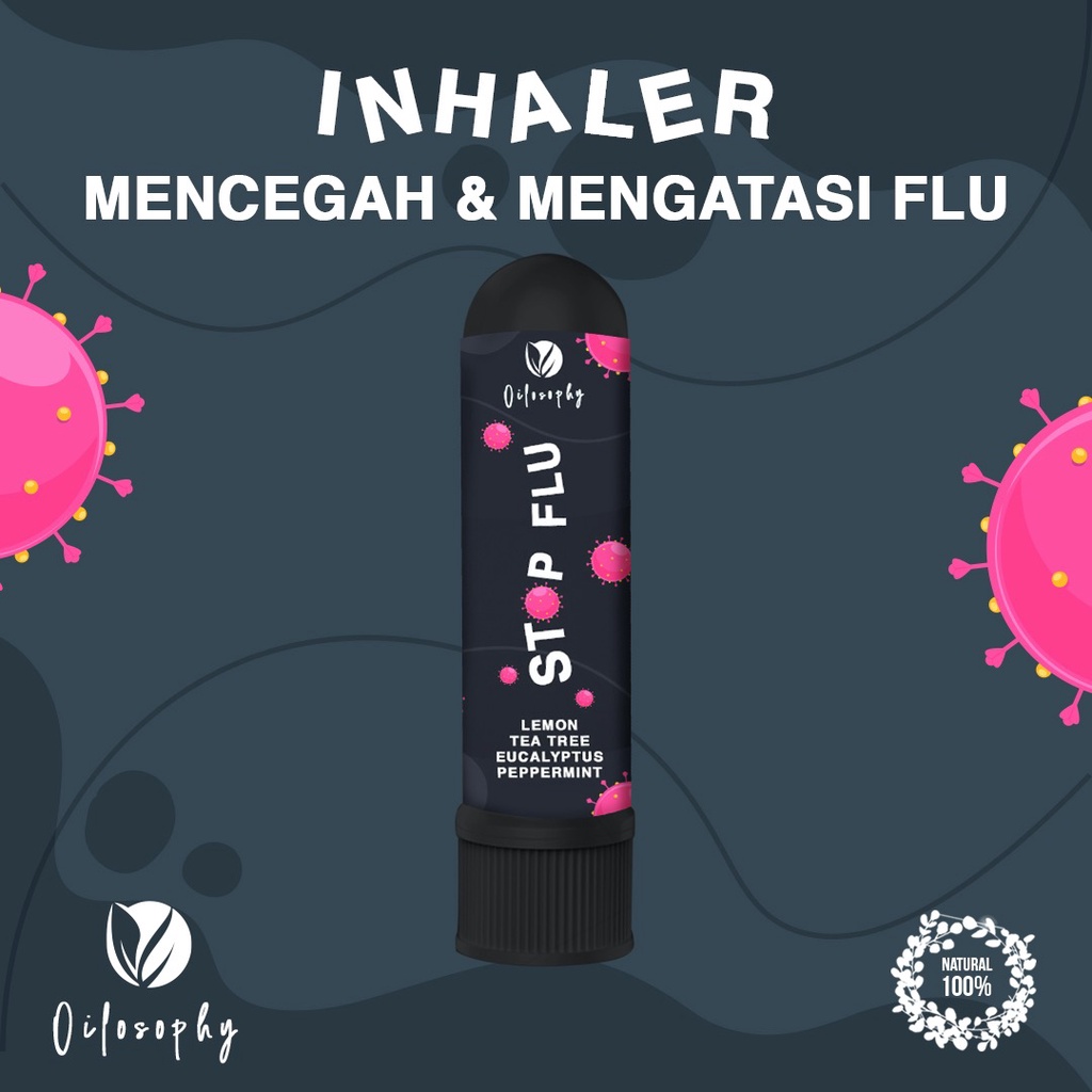 Jual Inheler Stop Flu - Inhiler Hidung Minyak Esensial Aroma Terapi Flu ...