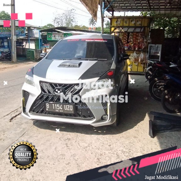 Jual Paket Modif Bodykit ALL NEW AVANZA LEXUS Bemper Body Kit Bumper ...