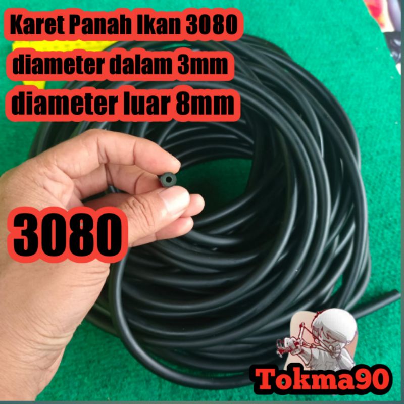 Jual Karet Speargun 8mm Panah Ikan Darat 3080 | Shopee Indonesia