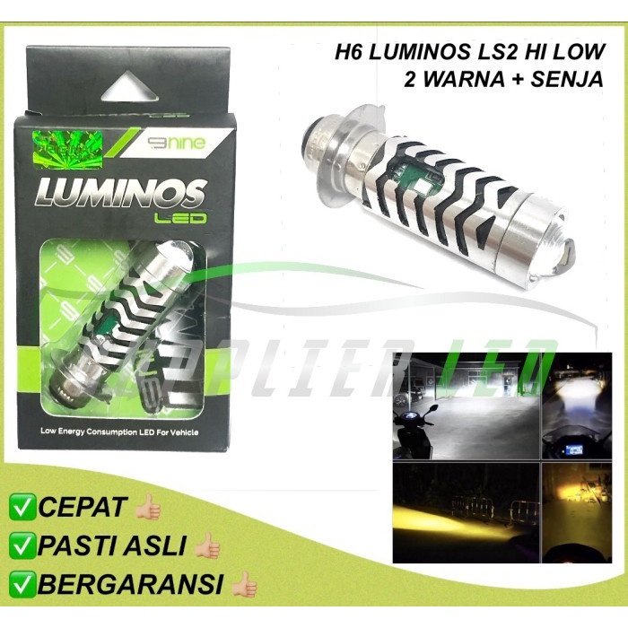 Jual Lampu Utama Led Motor H6 Beat Vario Mio Luminos Laser LS2 Bebek Matik | Shopee Indonesia
