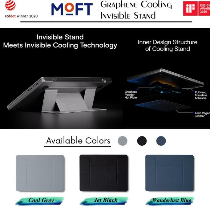 Jual MOFT Cooling Stand - Graphene Cooling with Invisible Design | Shopee Indonesia