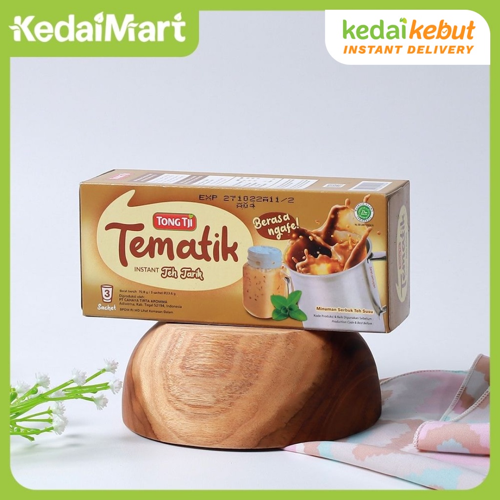 Jual Tematik Instant Teh Tarik Isi 3 x 23,6 Gram | Shopee Indonesia