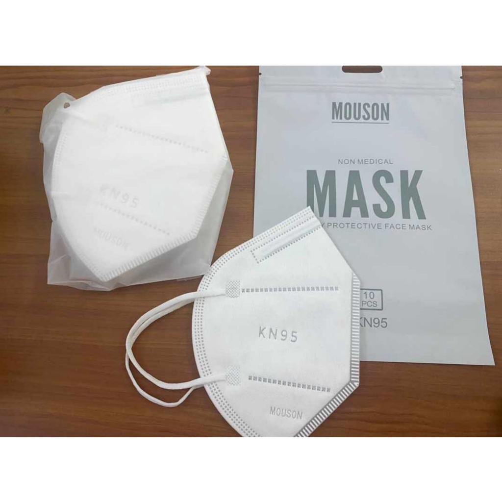 Jual Masker Mouson KN95 Pro 5Ply Original isi 10Pcs | Shopee Indonesia