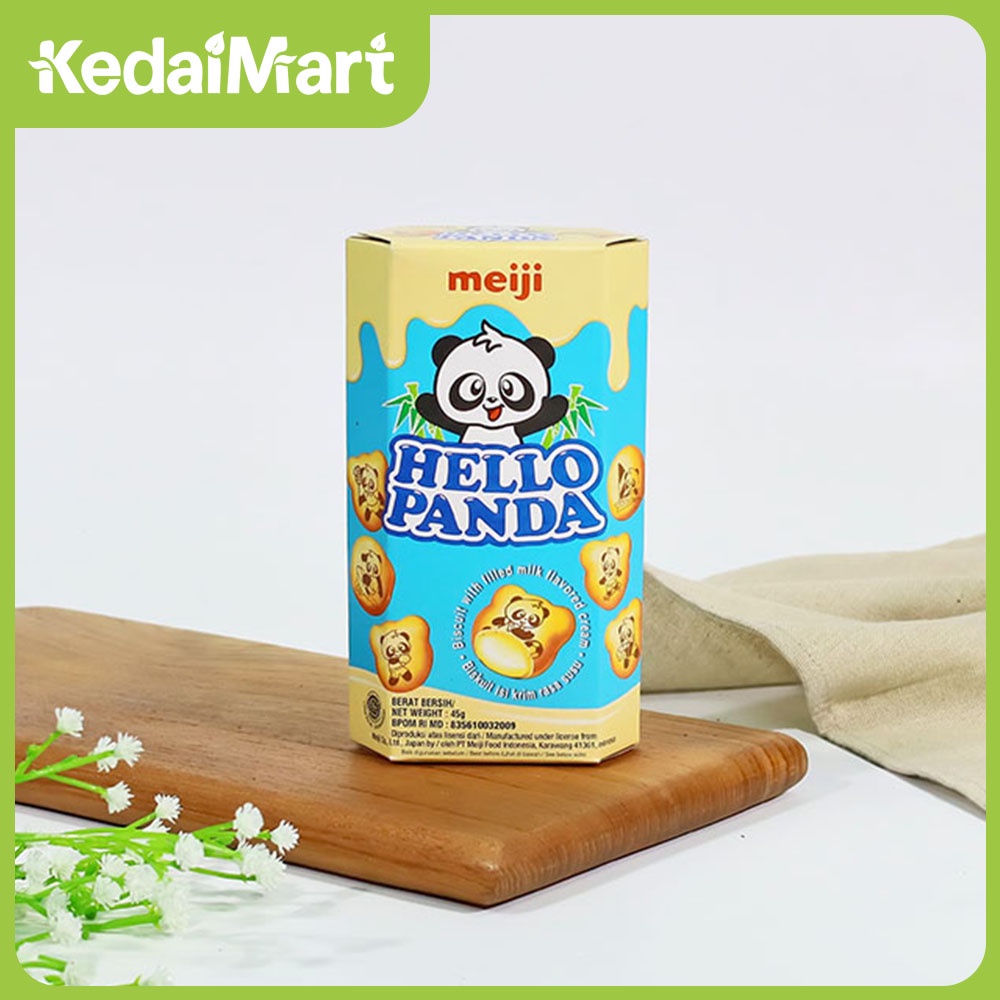 Jual Meiji Hello Panda Rasa Milk 45 Gram | Shopee Indonesia