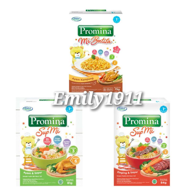 Jual Promina sup mi / mie kemasan baru 81 gr / supmi 84gr / MI BATITA ...