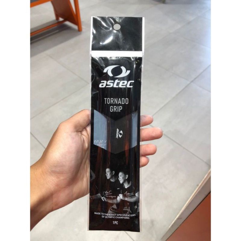 Jual Grip Astec raket badminton ( Astec tornado over grip black ...