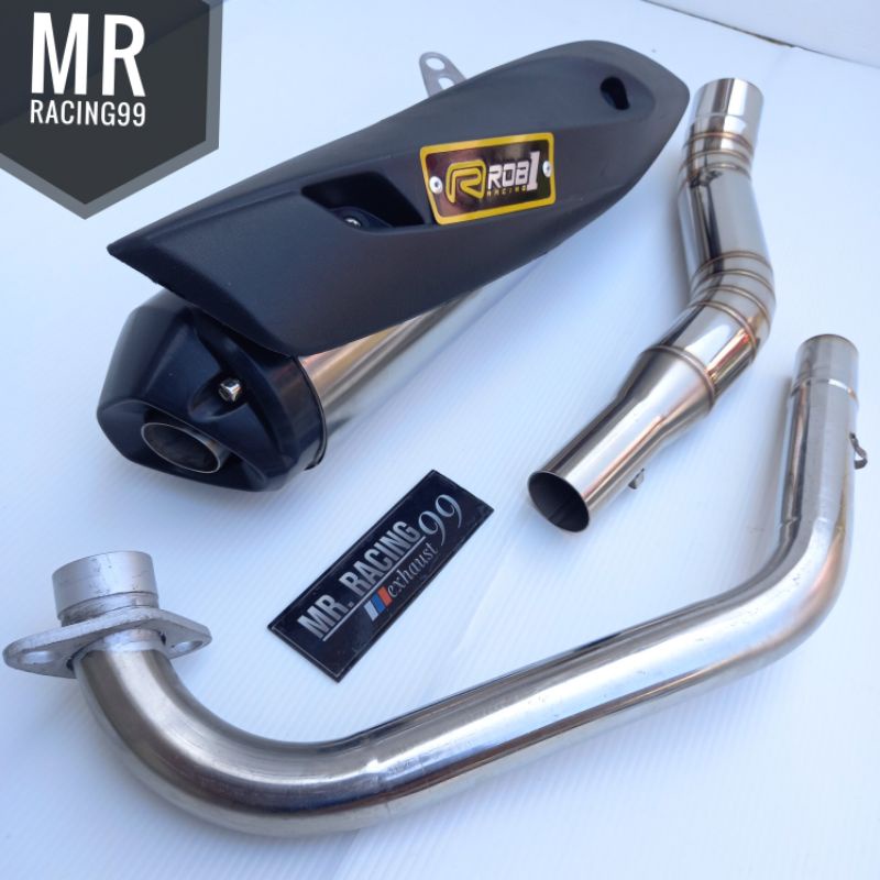 Jual Knalpot Standar Racing ROB 1 R15 - VIXION - CB150 - CBR150 - CS1 ...