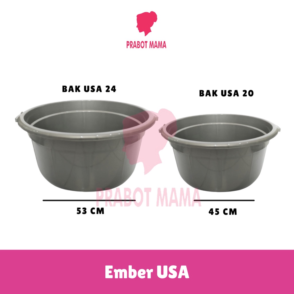 Jual Ember Bak Jumbo USA / Ember Ceper Kamar Mandi / Baskom Besar / Bak ...