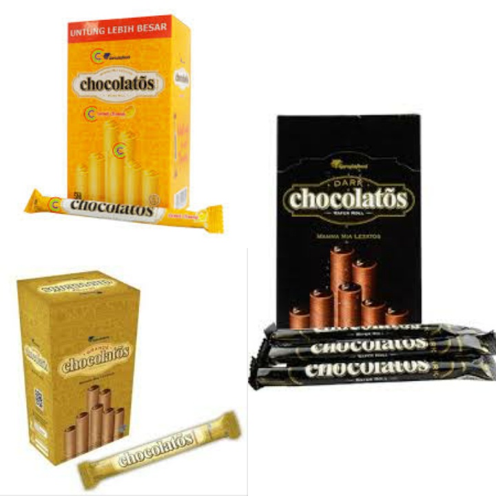 Jual Gery Chocolatos Wafer Stik Coklat (1 Pack isi 20 pcs) | Shopee ...