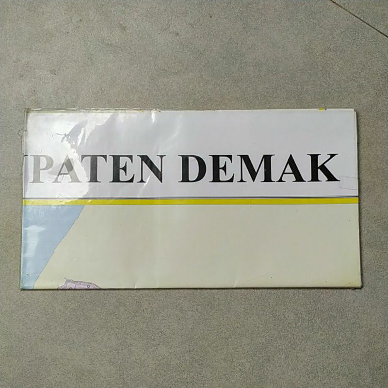 Jual PETA LIPAT. Alat Peraga. Atlas. (ukuran 1m X 1m). lembaran ...