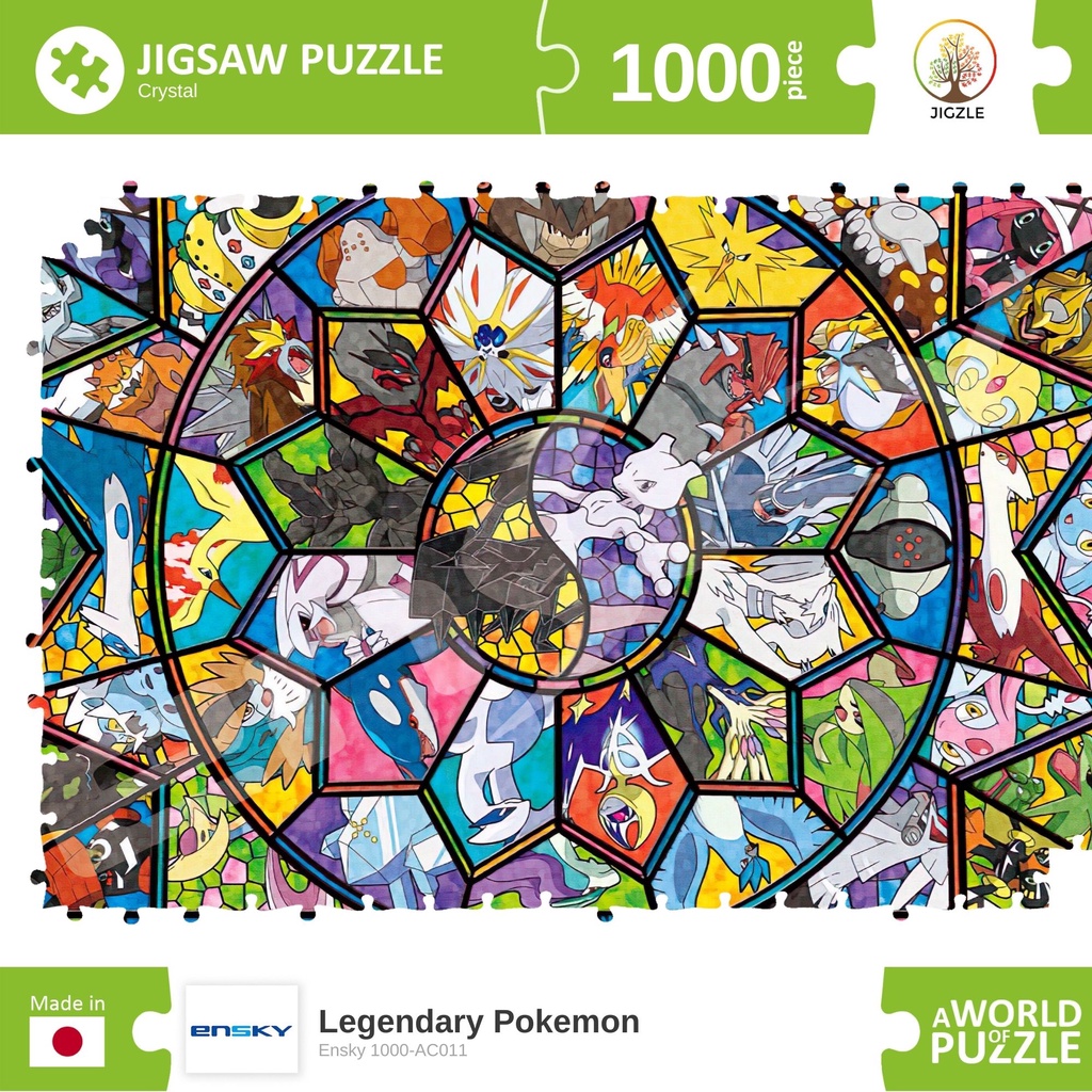 Jual Ensky 1000-AC011 Pokemon - Legendary Pokemon Jigsaw Puzzle | Shopee Indonesia