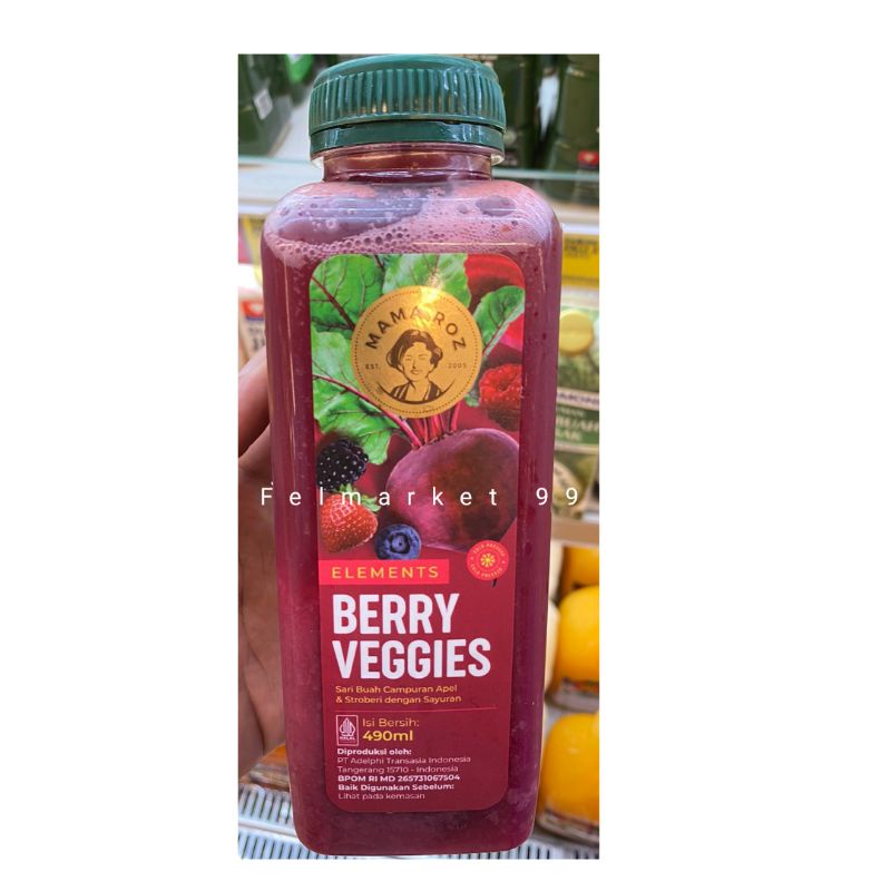 Jual Mama roz juice berry veggies | jus buah campur sayuran 490 ml ...