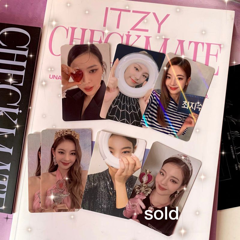 Jual PHOTOCARD PC OFFICIAL LIA RYUJIN YEJI ITZY CHECKMATE POB MAKESTAR ...