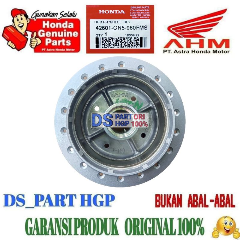 Jual HGP 42601-GN5-960FMS Tromol Belakang Supra X 100 Fit Lama Prima ...