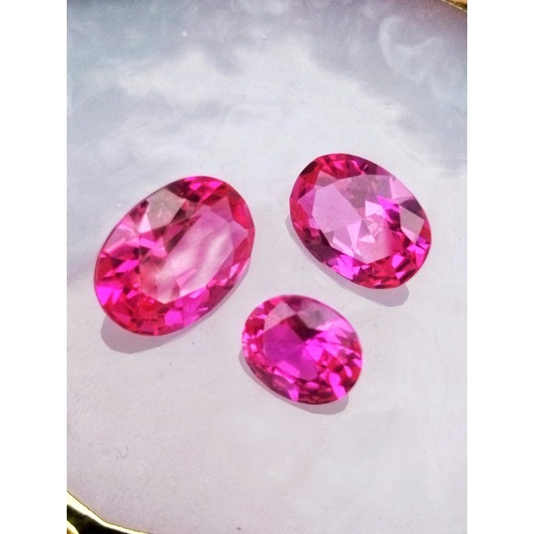 Jual BATU PERMATA SIAM ROSE BANGKOK ORIGINAL SKALA 8(MOHS) | Shopee ...