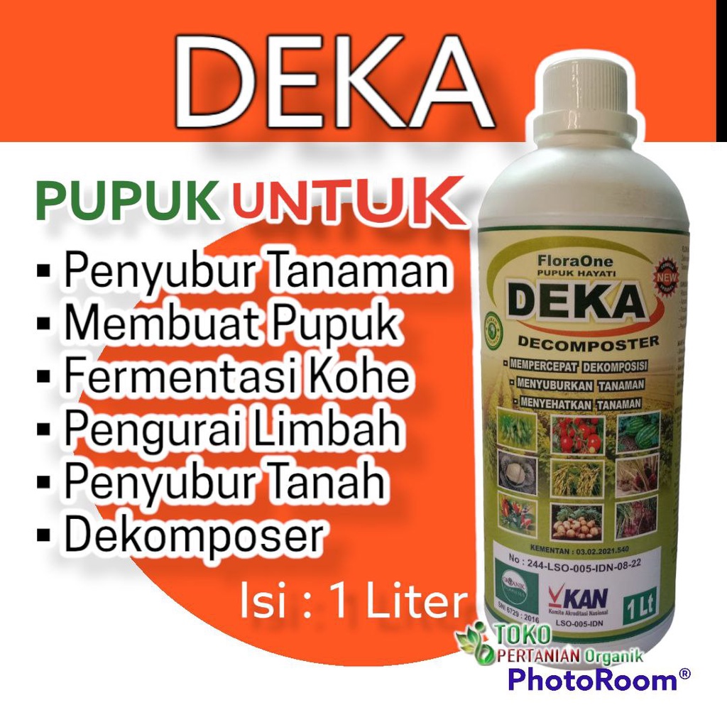 Jual DEKA Decomposter pembuatan pupuk kompos dari kotoran kambing ...