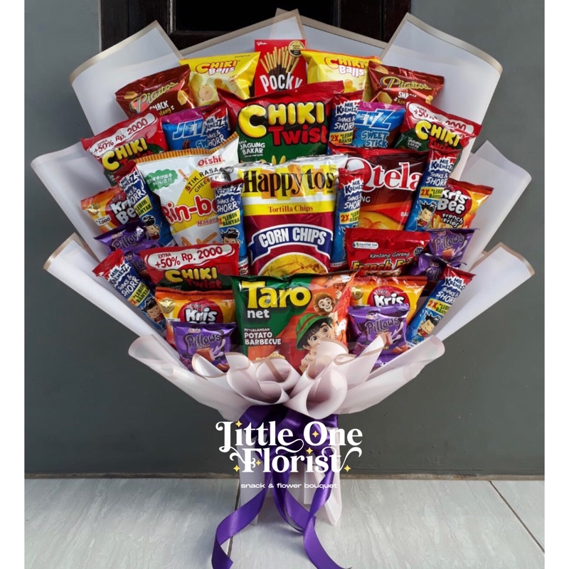 Jual Bouquet Jajanan Campur Jumbo / Bouqet Jajanan Campur Jumbo ...